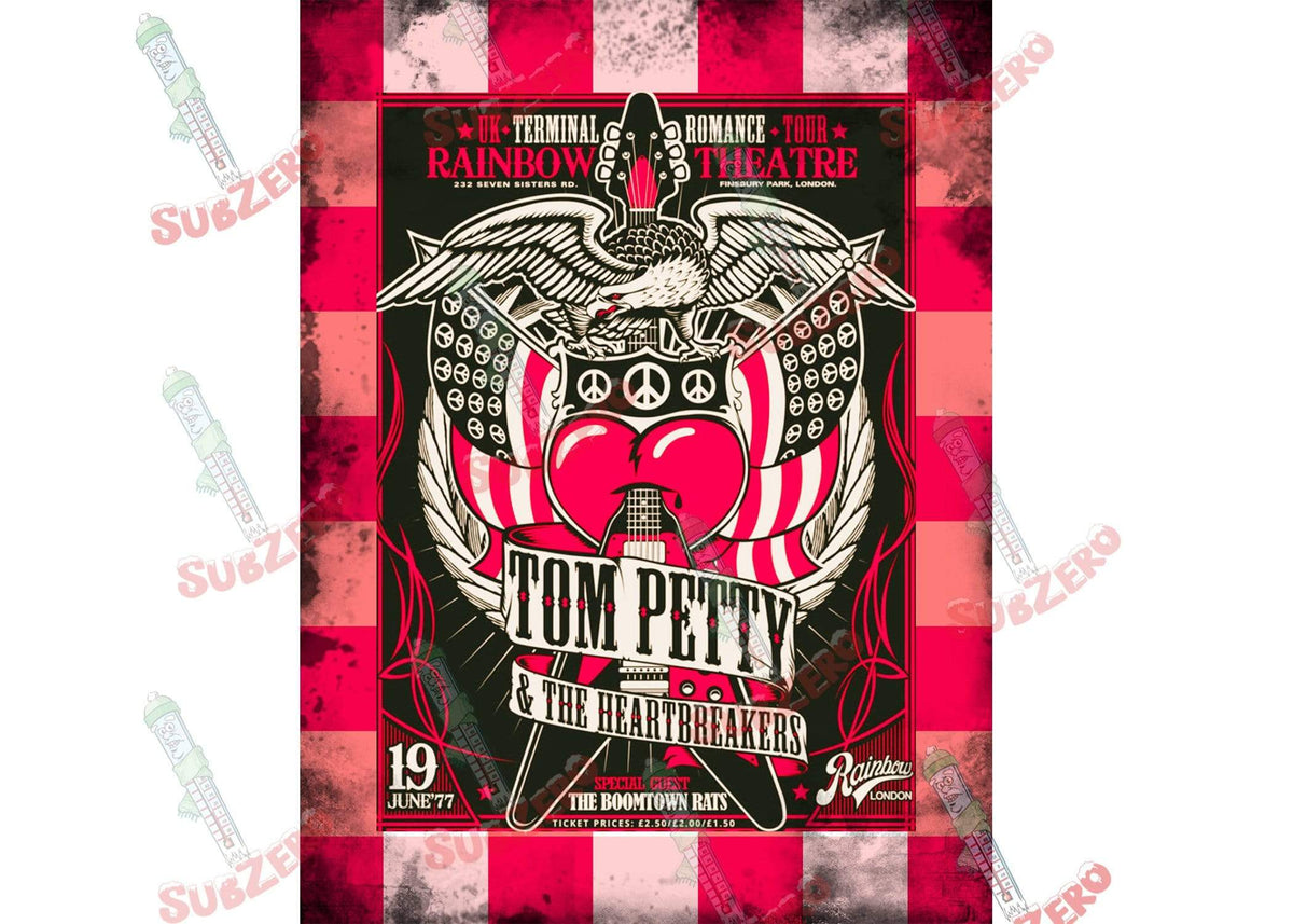 American Rock Band Ready to Press Sublimation Heat Transfer for DIY sh ...