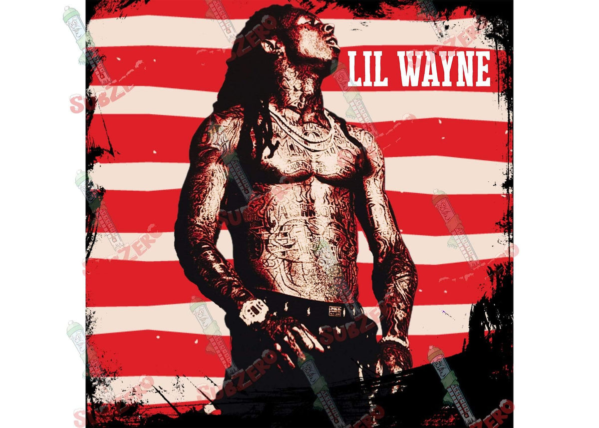 Rapper sublimation ready to press heat transfer Wayne – SubZero ...