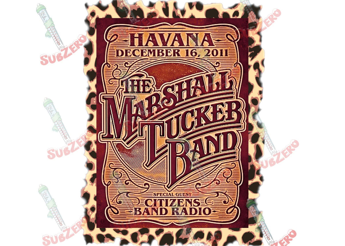 80's Rock Band ready to press sublimation heat press transfer – SubZero ...