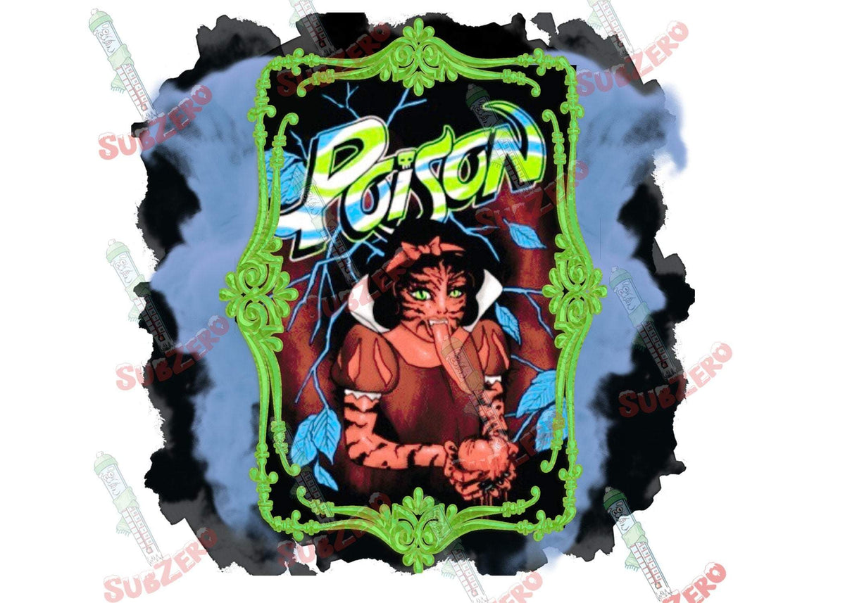 Poison ready to press sublimation heat transfer – SubZero Sublimations