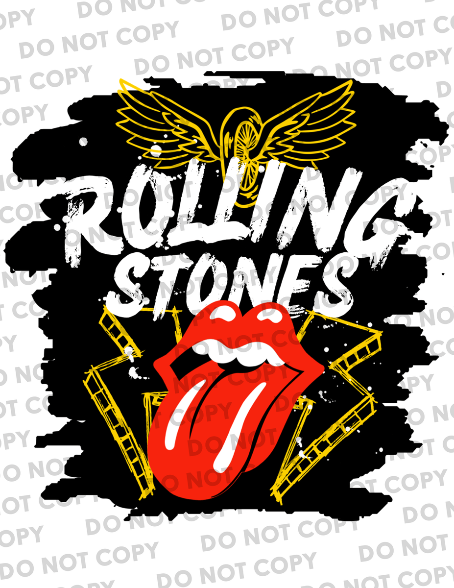 Rock Band Ready To Press Sublimation heat transfer DIY T-shirt ...